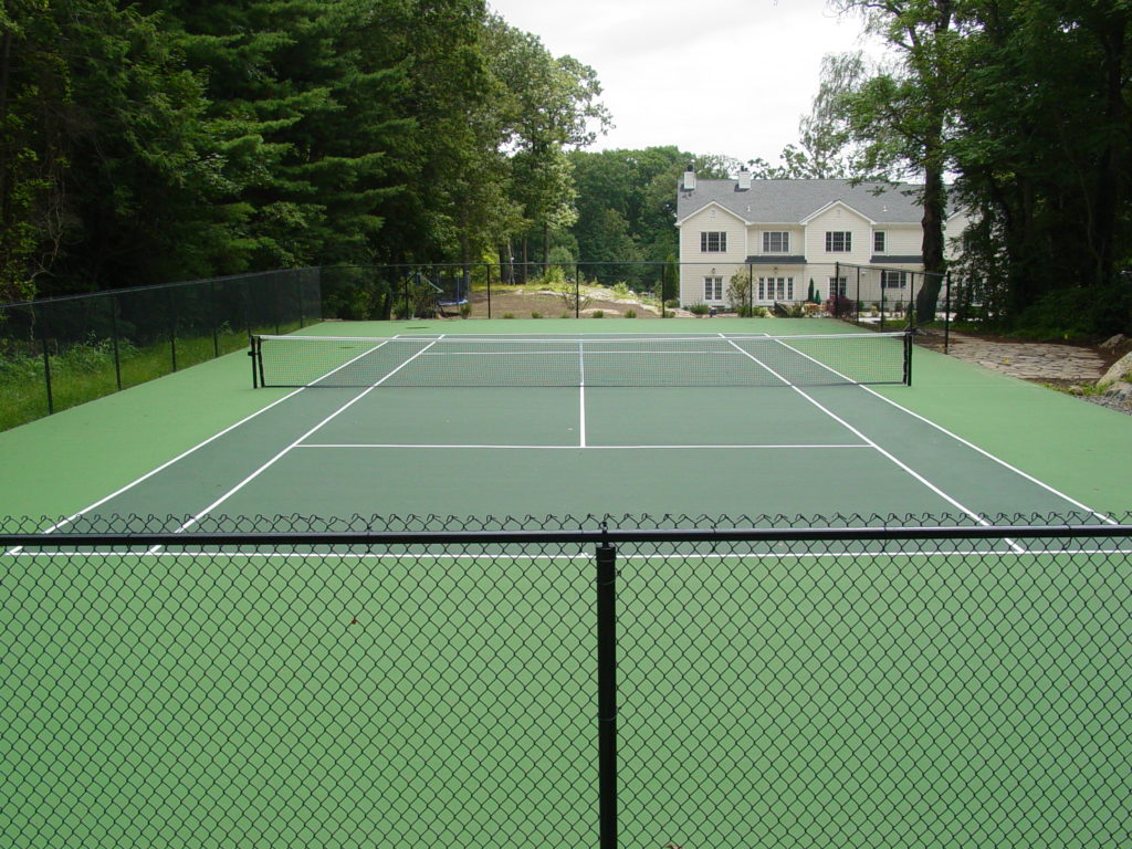 Tennis Court Design – Oval Tennis