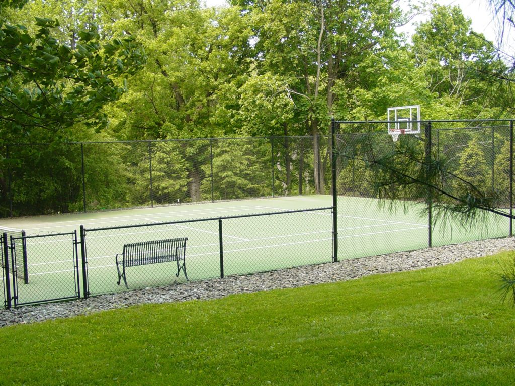 Tennis Court Design – Oval Tennis
